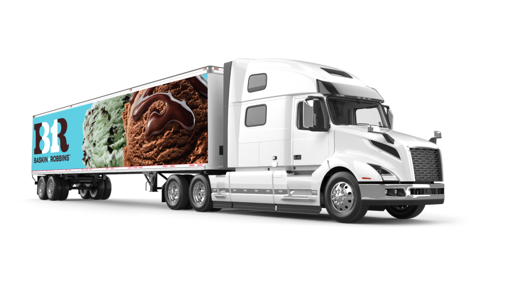 Maverick Wraps Their Talents Around Baskin-Robbins Delivery Trucks ...